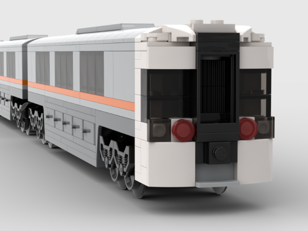 LEGO MOC Metro-Commuter rapid train by Aspirin_1 | Rebrickable - Build ...