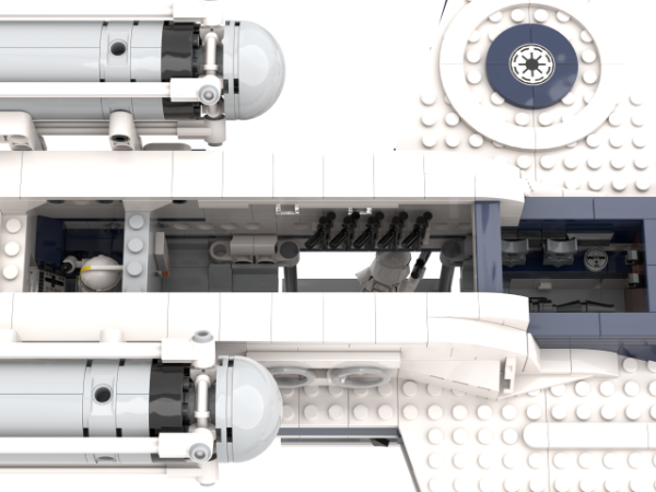 LEGO MOC Swift Muunilinst Dropship by Mirage_ | Rebrickable - Build ...