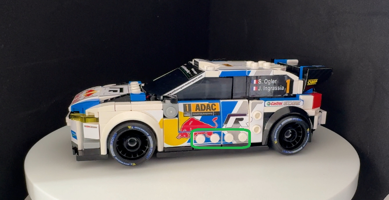 LEGO MOC 76922 VW Polo WRC 2014 by KMPMOCS | Rebrickable - Build with LEGO