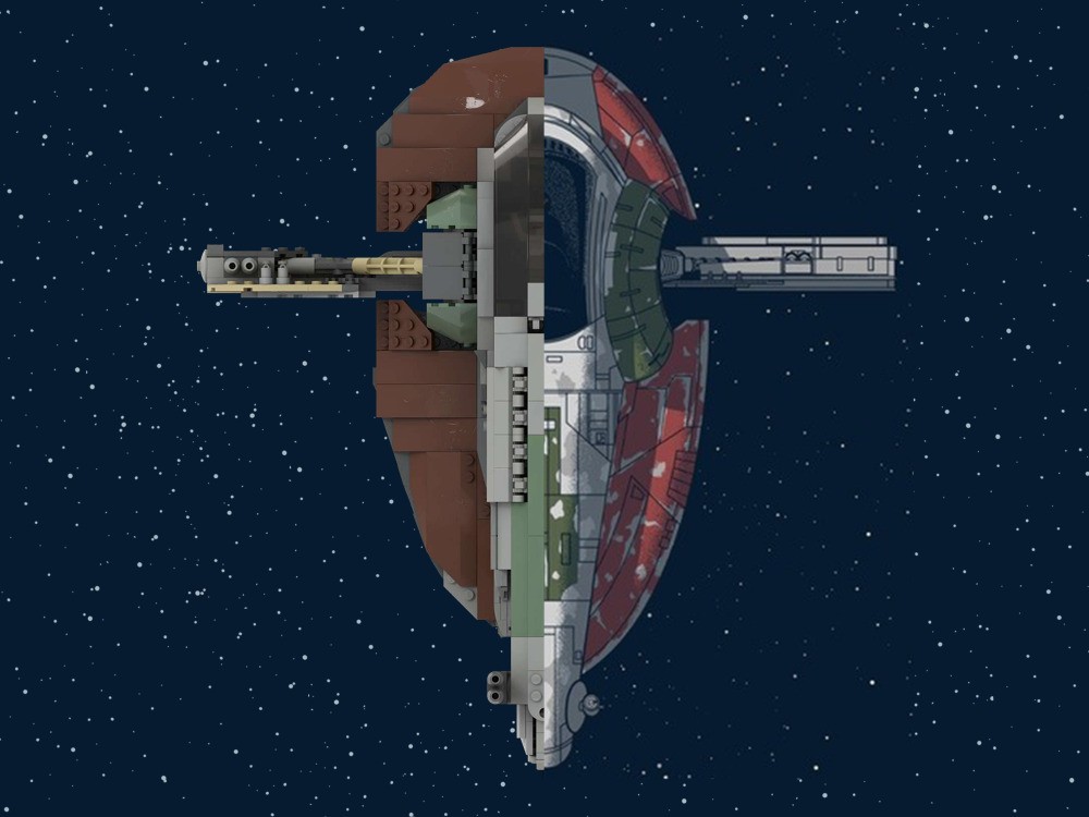 LEGO MOC-239808 Slave 1 - 6209 Upgrade by darboven | Rebrickable ...