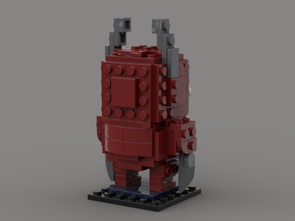 Lego Moc Hollow Knight Dung Defender Brickheadz By Penguins And Plastic Rebrickable Build