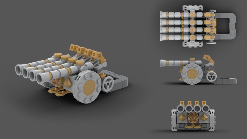 LEGO MOC-148816 Organ Gun (Warhammer FB) by Dwalin Forkbeard ...