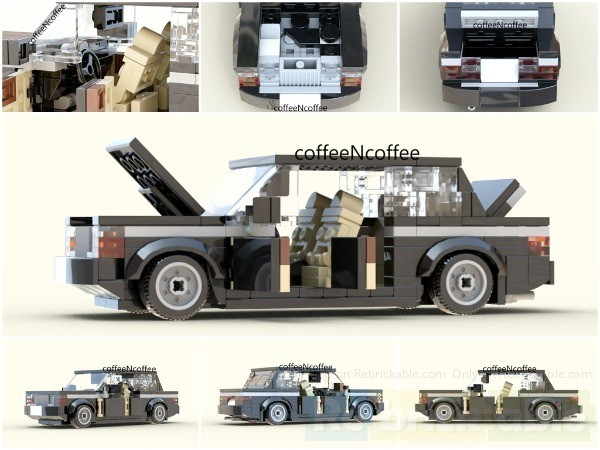 LEGO MOC Volvo 264 TE Limousine by coffeeNcoffee | Rebrickable - Build ...