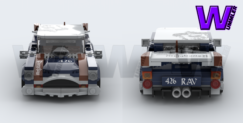LEGO MOC Racing Ford Anglia RAV Edition by Wummler | Rebrickable ...