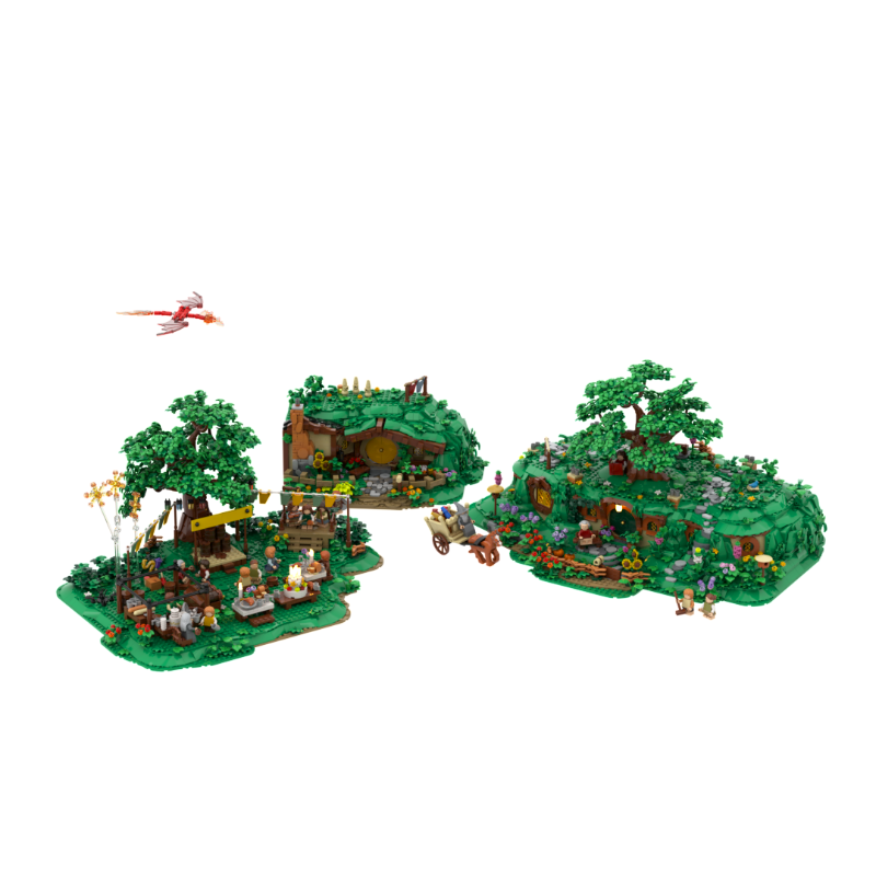 LEGO MOC The Shire - Samwise's Home by rebelnili | Rebrickable - Build ...