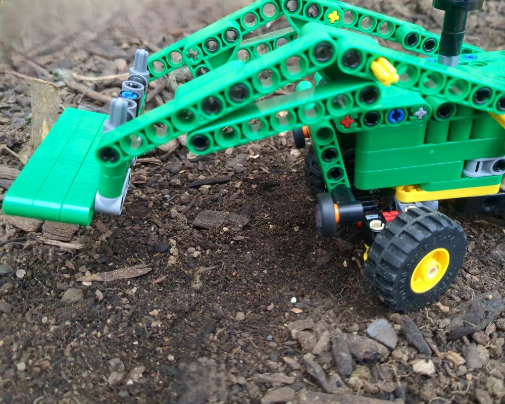 LEGO MOC 42168 John Deere-Lanz 500 with 5 Attachments by yumurs ...