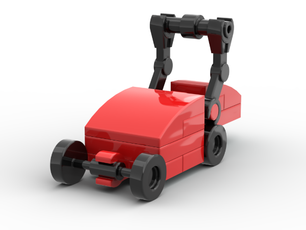 LEGO MOC Lawn mower by P4tp4t | Rebrickable - Build with LEGO
