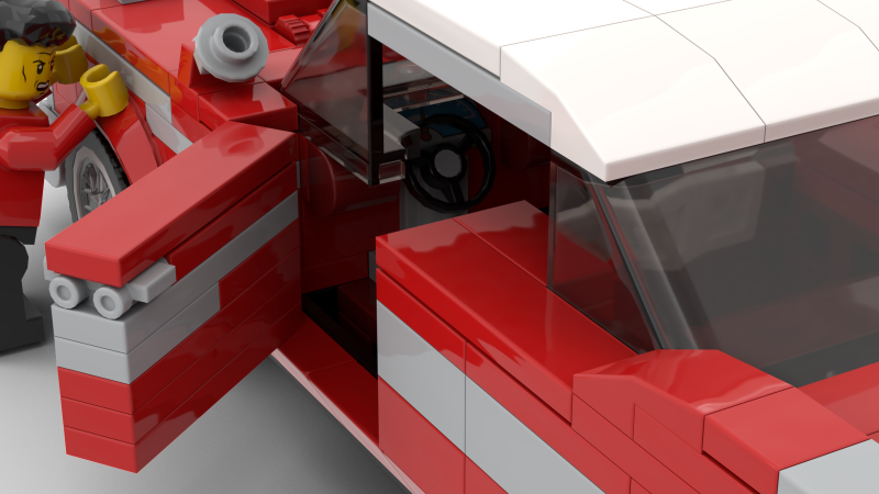 LEGO MOC Christine 1958 Plymouth Fury by Baconator84 | Rebrickable ...