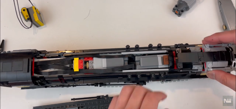 LEGO MOC 1:48 Pennsylvania Railroad Q2 Duplex (Powered Up) by ...
