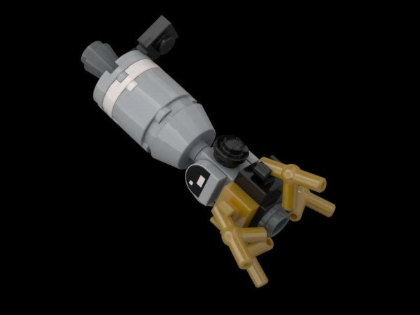 LEGO MOC nano Apollo by ej76az | Rebrickable - Build with LEGO