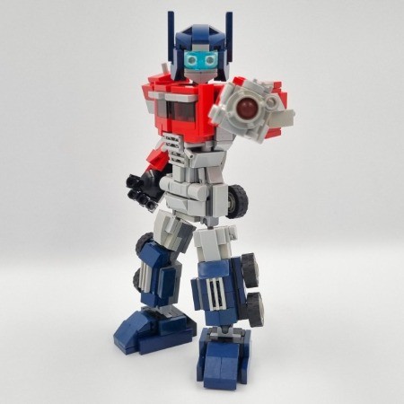 LEGO MOC-136831 SR size Optimus Prime by thebricksong | Rebrickable ...