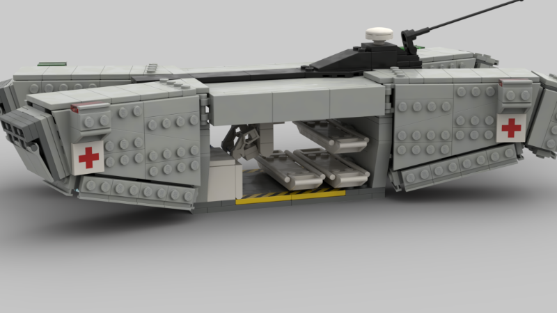LEGO MOC Medical Evacuation Vehicle by Futurism_Lego | Rebrickable ...