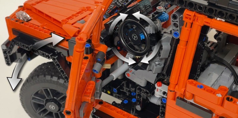 LEGO MOC 42177 Mercedes-Benz G500 PROFESSIONAL Line RC MOD for BuWizz ...