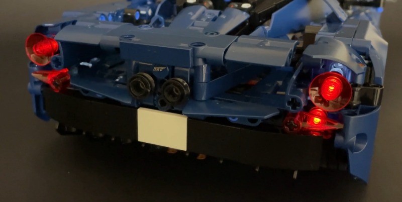 LEGO MOC 42154 Ford GT RC MOD for LED Light by otrans | Rebrickable ...