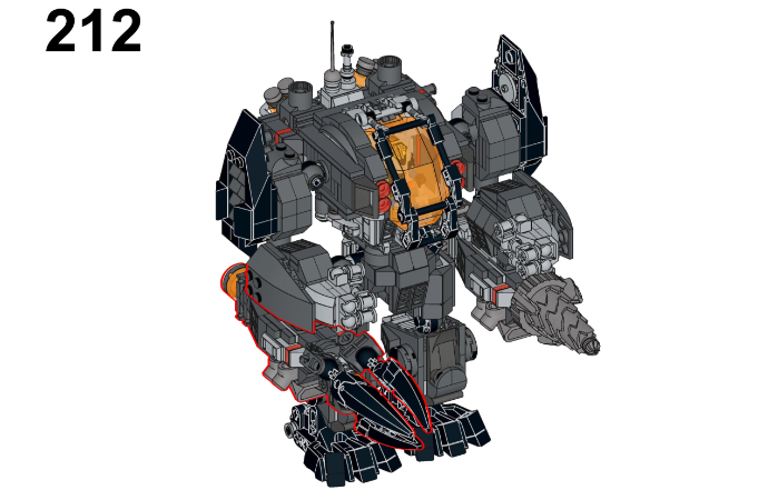 LEGO MOC UFO Zotaxian Mole Miner by SparrowLegs | Rebrickable - Build ...