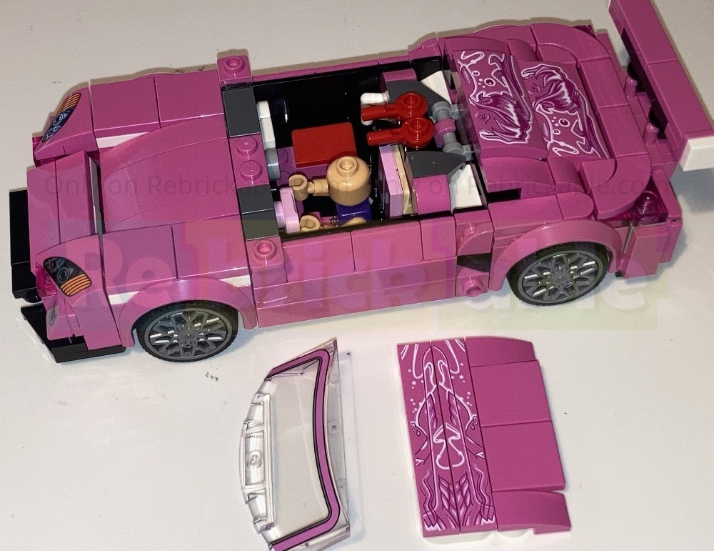 LEGO MOC 77241 Alt Build - Iron Dames Inspired Porsche 911 GT3 Racing ...