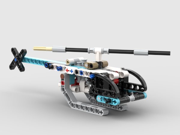 LEGO MOC Helicopter by Raptor9889 | Rebrickable - Build with LEGO