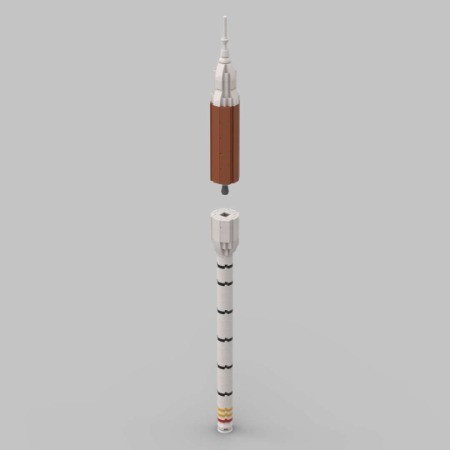 LEGO MOC-161150 Ares I (1:220) by TheBlackShark_77 | Rebrickable ...