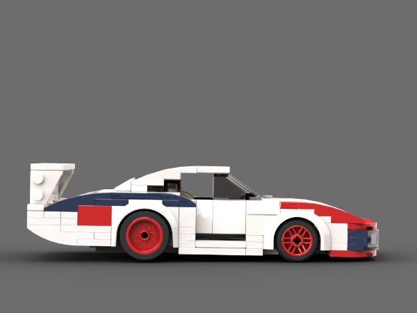 LEGO MOC Porsche 935 Moby Dick by Pistatsia | Rebrickable - Build with LEGO