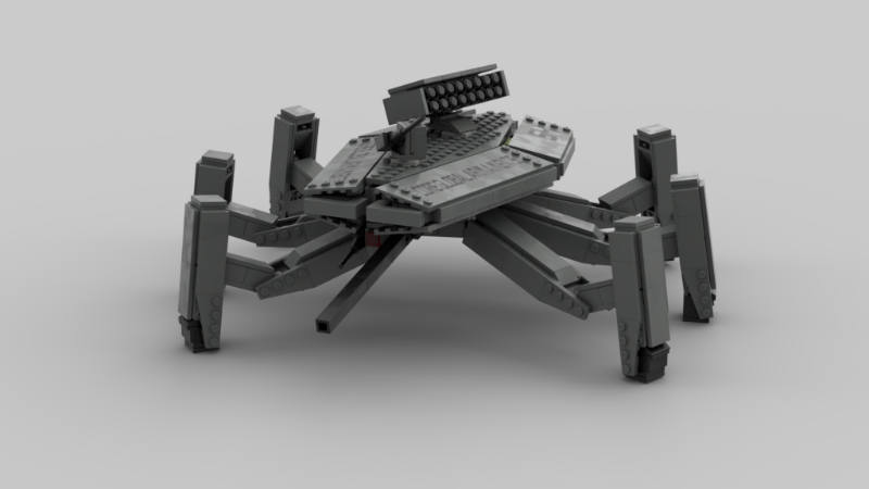 LEGO MOC Futuristic Spider Tank by Futurism_Lego | Rebrickable - Build ...