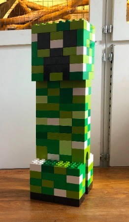 LEGO MOC-160643 Minecraft Creeper by Kykina | Rebrickable - Build with LEGO