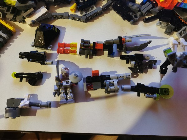 LEGO MOC Exo Force Robot Equipment by McMOC | Rebrickable - Build with LEGO