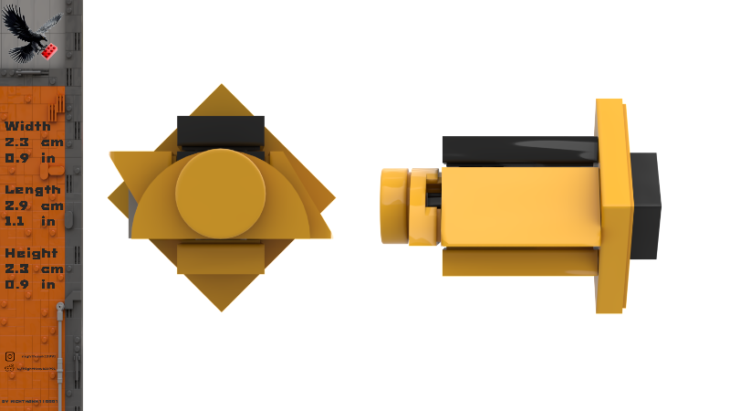 LEGO MOC SLIM Lander (Smart Lander for Investigation Moon) 1:110 by ...