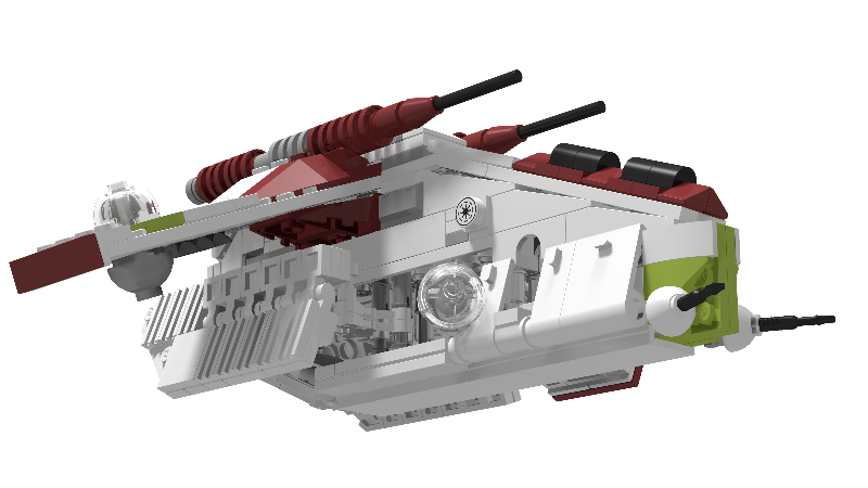 LEGO MOC Republic Gunship (First Battle of Geonosis) by SiberianScholar ...