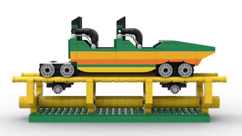 LEGO MOC-186252 ROLLERCOASTER - LOCH NESS MONSTER - Busch Gardens ...