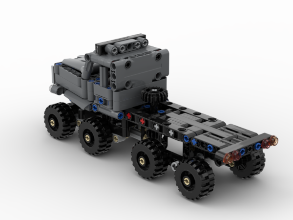 LEGO MOC-176121 mini Ural 8x8 by _Electro_ | Rebrickable - Build with LEGO