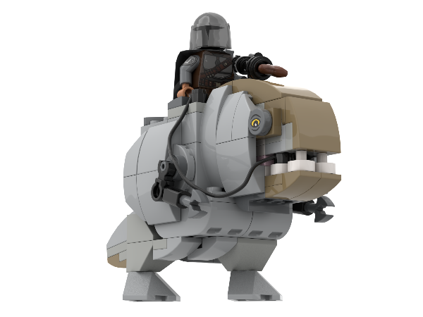 LEGO MOC Blurrg with The Mandalorian by PedroJ | Rebrickable - Build ...