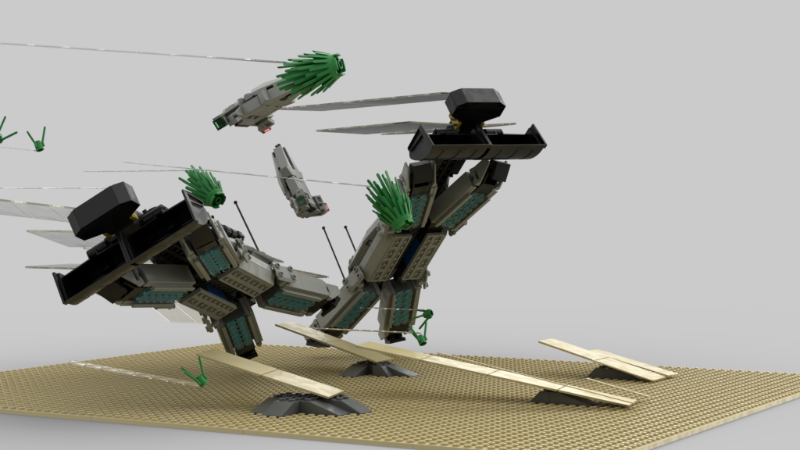 LEGO MOC Futuristic Orbital Bombardment System by Futurism_Lego ...