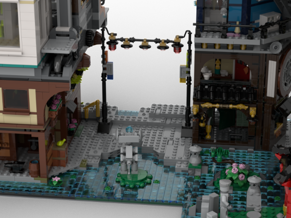 LEGO MOC Ninjago City Junctions by BardicBricks | Rebrickable - Build ...