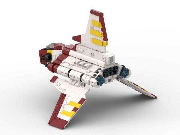 LEGO MOC RHO-class transport shuttle by LeslieLee | Rebrickable - Build ...