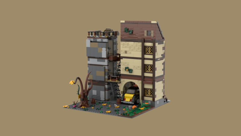 LEGO MOC Old Apartment Modular Building by lego_modular_building ...
