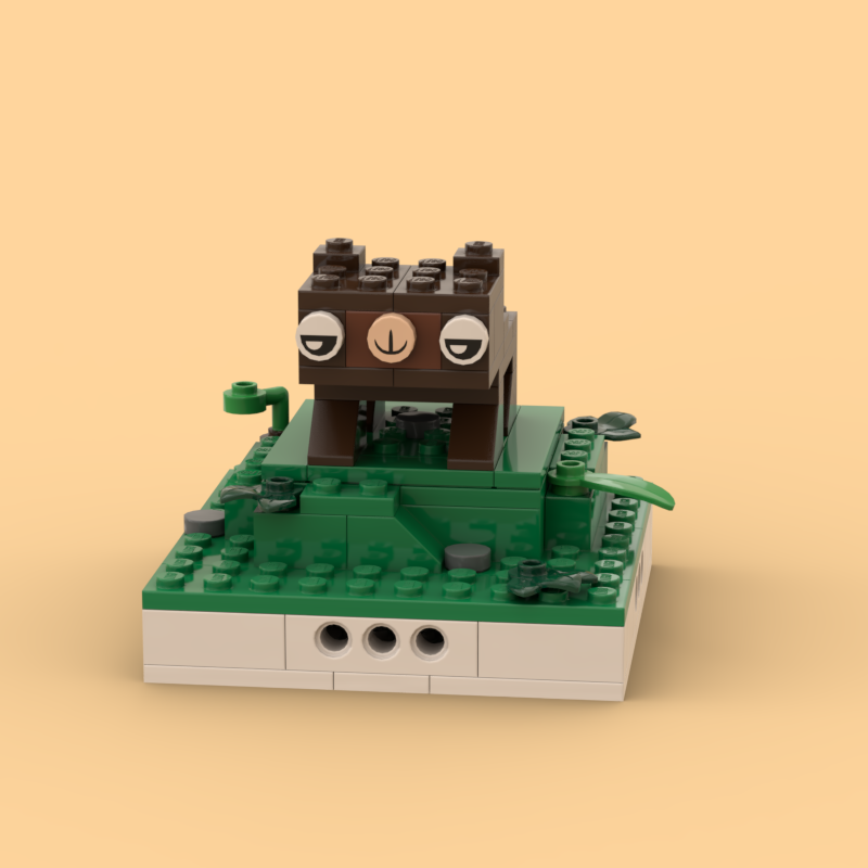 LEGO MOC-254852 BrickHeadz Grizzly Bear by Luchibricks | Rebrickable ...