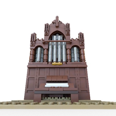 LEGO MOC Church Organ of St. Michaelis Lüneburg, Germany by albrick.de ...