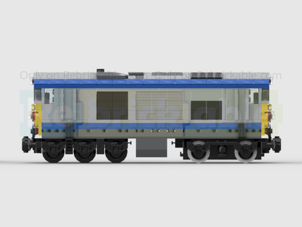LEGO MOC-138474 BR Class 59 Diesel Locomotive Train In Yeoman Livery by ...