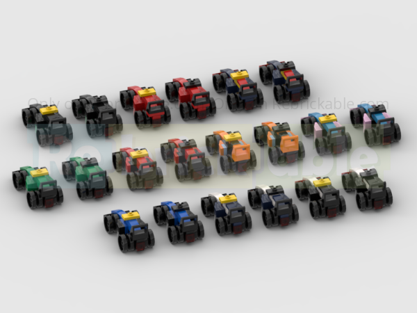 LEGO MOC F1 2023 Grid - All 20 Cars by Andy Ps Bricks | Rebrickable ...