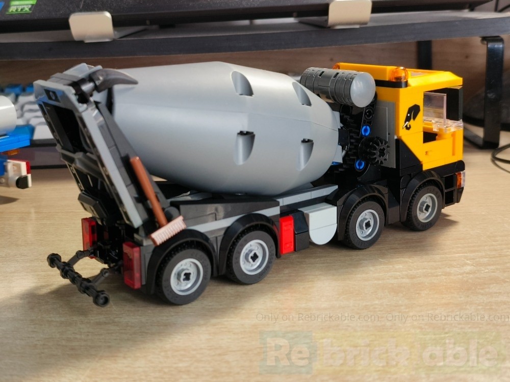 LEGO MOC-245783 cement mixer by phigeon | Rebrickable - Build with LEGO