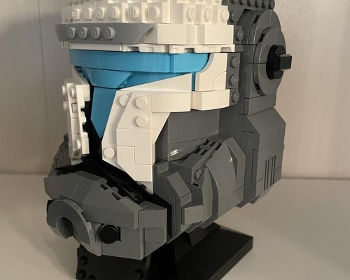 LEGO MOC Helmet Clone Commando Scorch by Alex_BricKartuss | Rebrickable ...