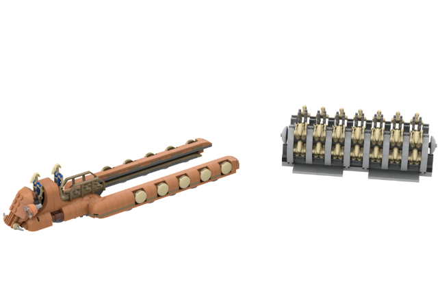 LEGO MOC CIS Troop Carrier (Platoon Attack Craft) by OrchardBuilds ...