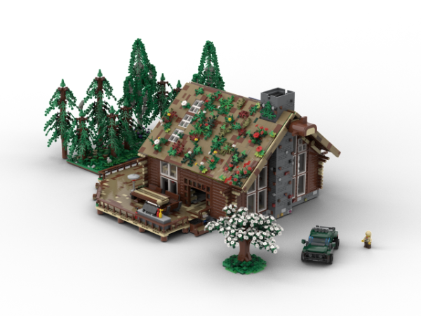 LEGO MOC Cabin The Forest Loghouse by The_Forester | Rebrickable ...