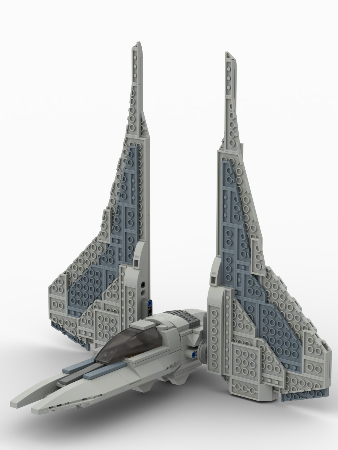 LEGO MOC Bo-Katan's Mandalorian Kom'rk Class Gauntlet Fighter by ...