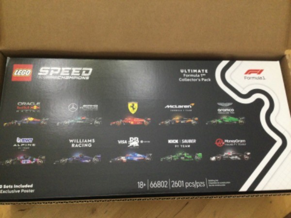 LEGO Set 66802-1 Ultimate Formula 1 Collector's Pack (2025 Speed ...