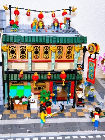 LEGO MOC Chinese Restaurant - Modification of Set 80113 by Brick ...