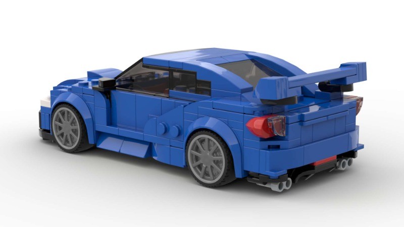 LEGO MOC Subaru WRX STI by JosHakam | Rebrickable - Build with LEGO