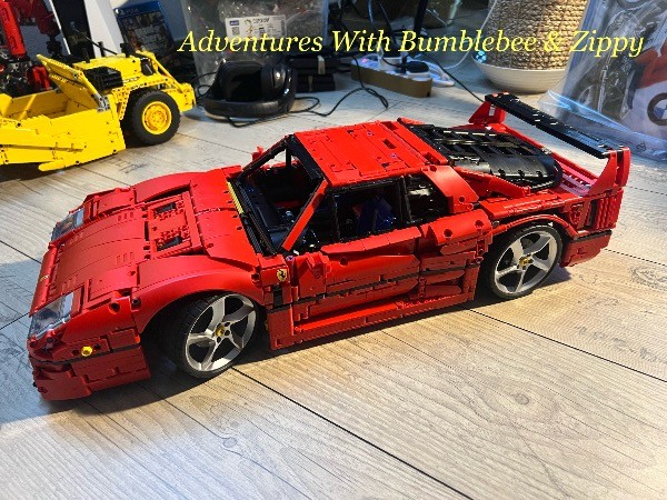LEGO MOC 42143 Ferrari F40 - 1:8 - alternate build by timtimgo ...
