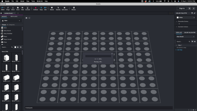 LEGO MOC New Hashima Cube by Futurism_Lego | Rebrickable - Build with LEGO