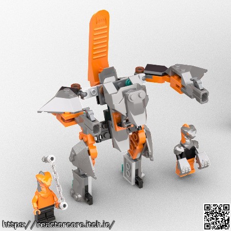 LEGO MOC-197229 71765 (Sidebuild) Snake APU Walker Mech by Reactorcore ...